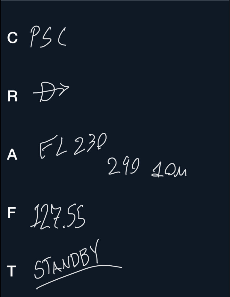 IFR Radio Call Library – FlyerNotes
